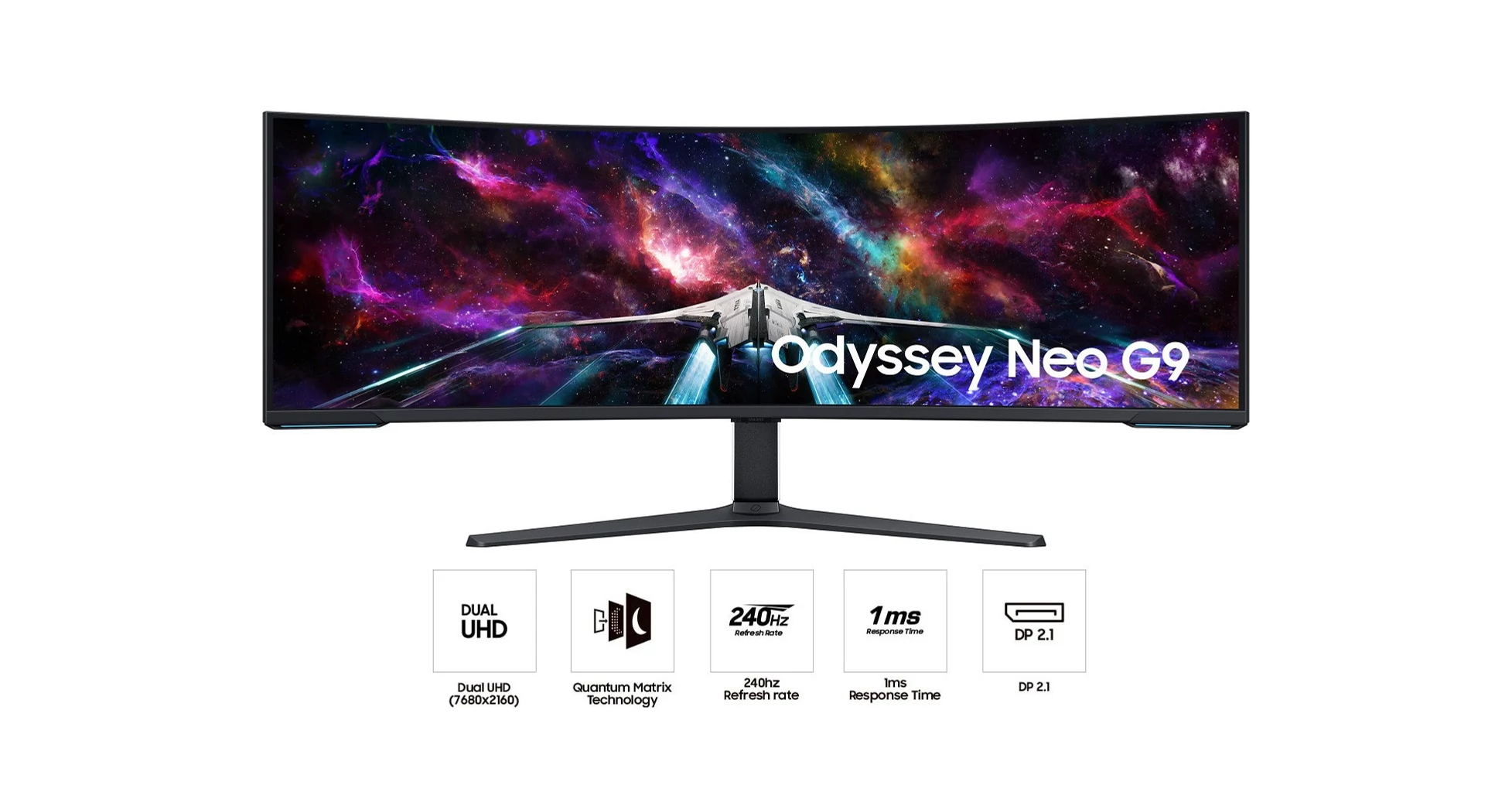 Samsung Odyssey Neo G9 G95NC 57 UHD 240 Hz Ívelt Gaming Monitor - Ár ...