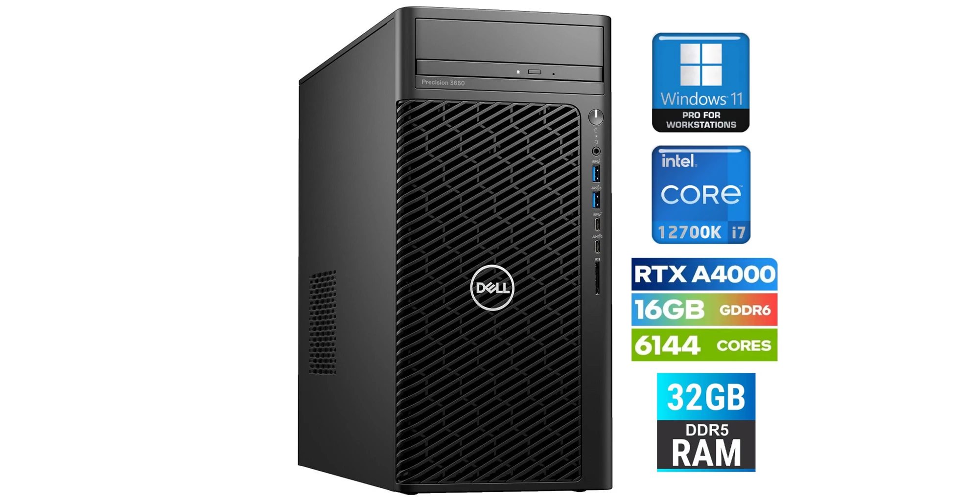 Dell Precision 3660 Tower - Ár: 949.900 Ft